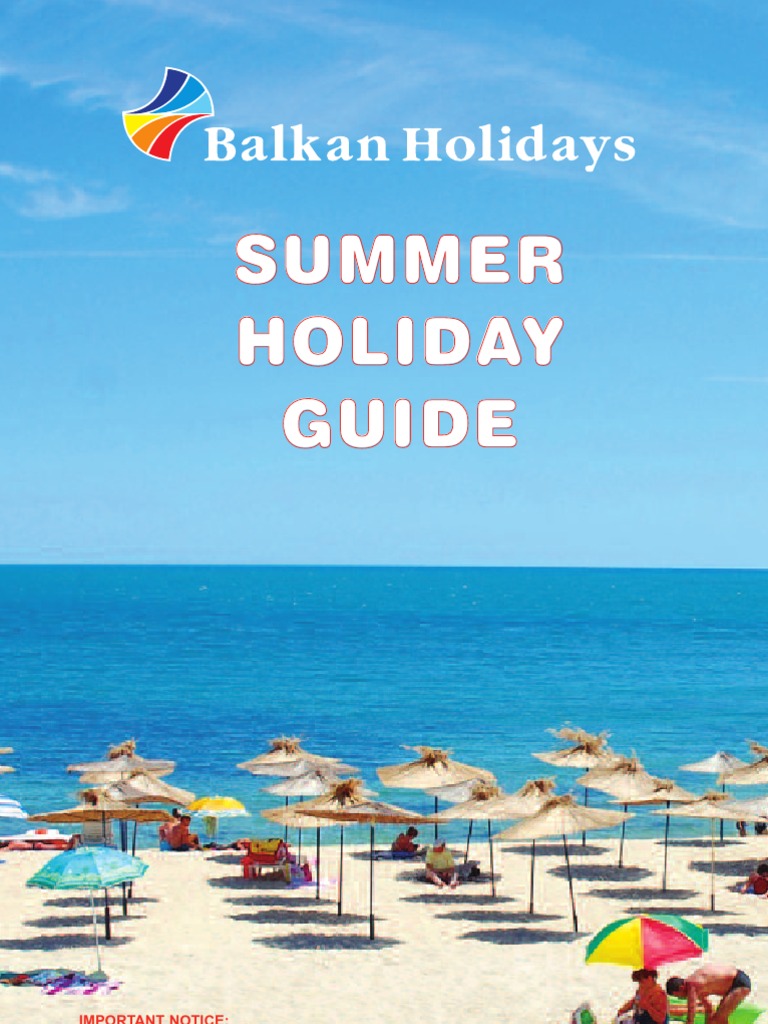 Summer Holidays Guide Pdf Baggage Elevator
