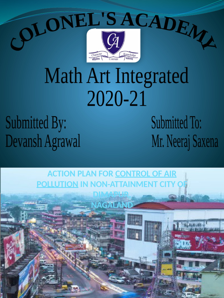 Math Art Integrated | PDF | Air Pollution | Particulates