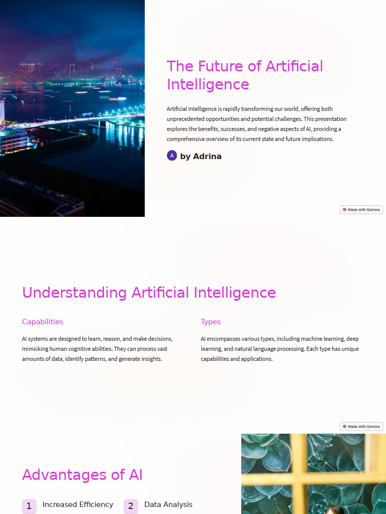 The Future of Artificial Intelligence | PDF | Artificial Intelligence ...