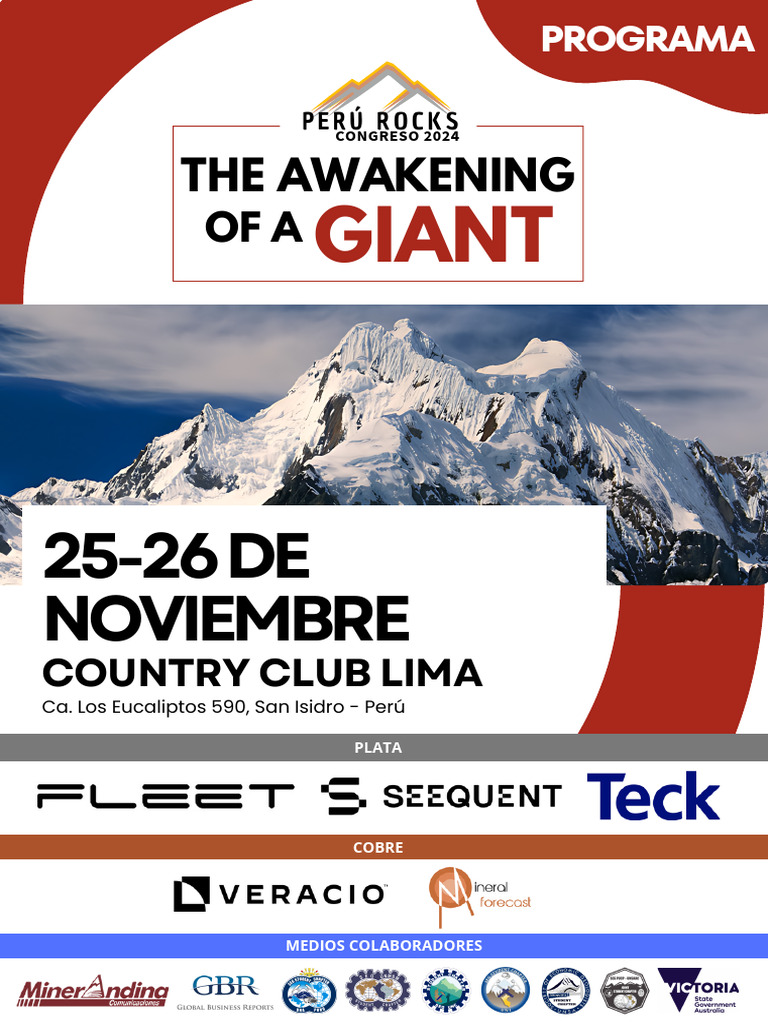 Congreso de Cobre 2024 en Perú | PDF | Perú | Minerales