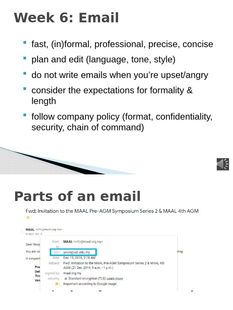 Week 6-Email (Slidecast) | PDF