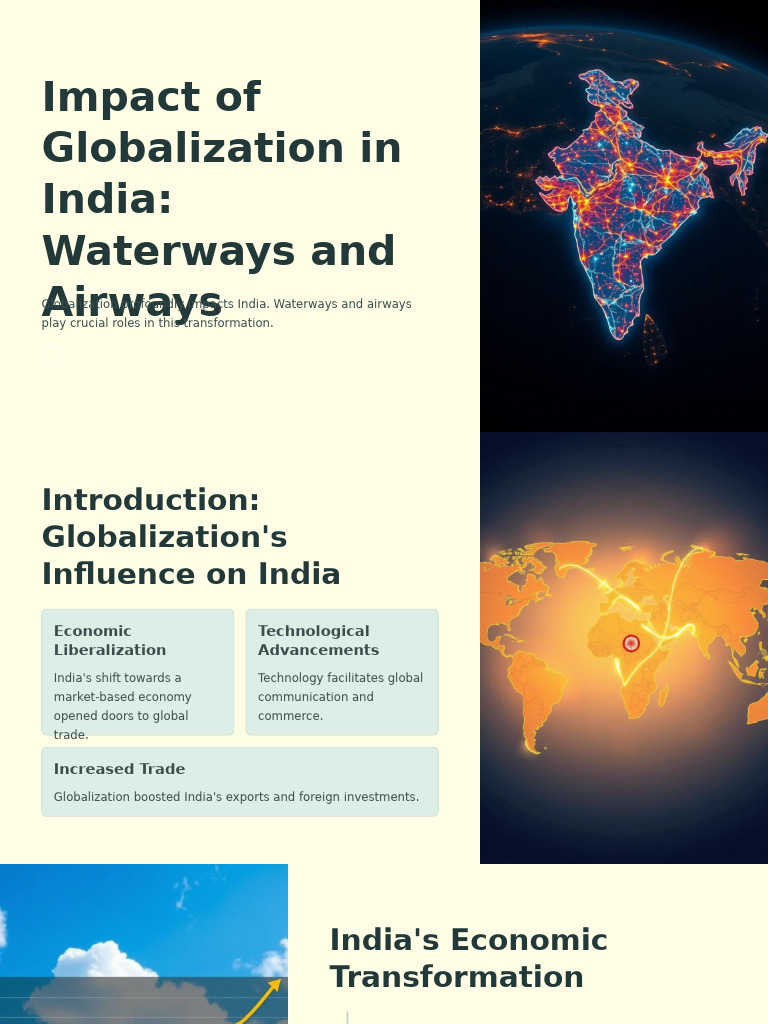 Globalization's Impact on India's Transport | PDF | Transport ...