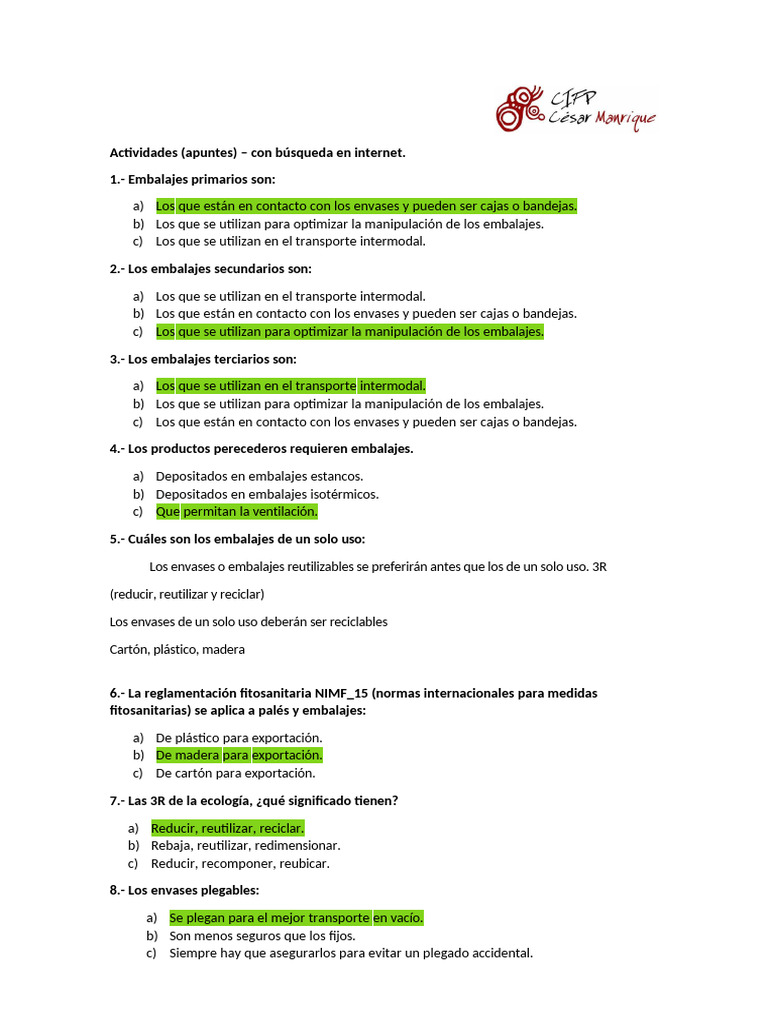 Ejercicios Del Tema 3 | PDF