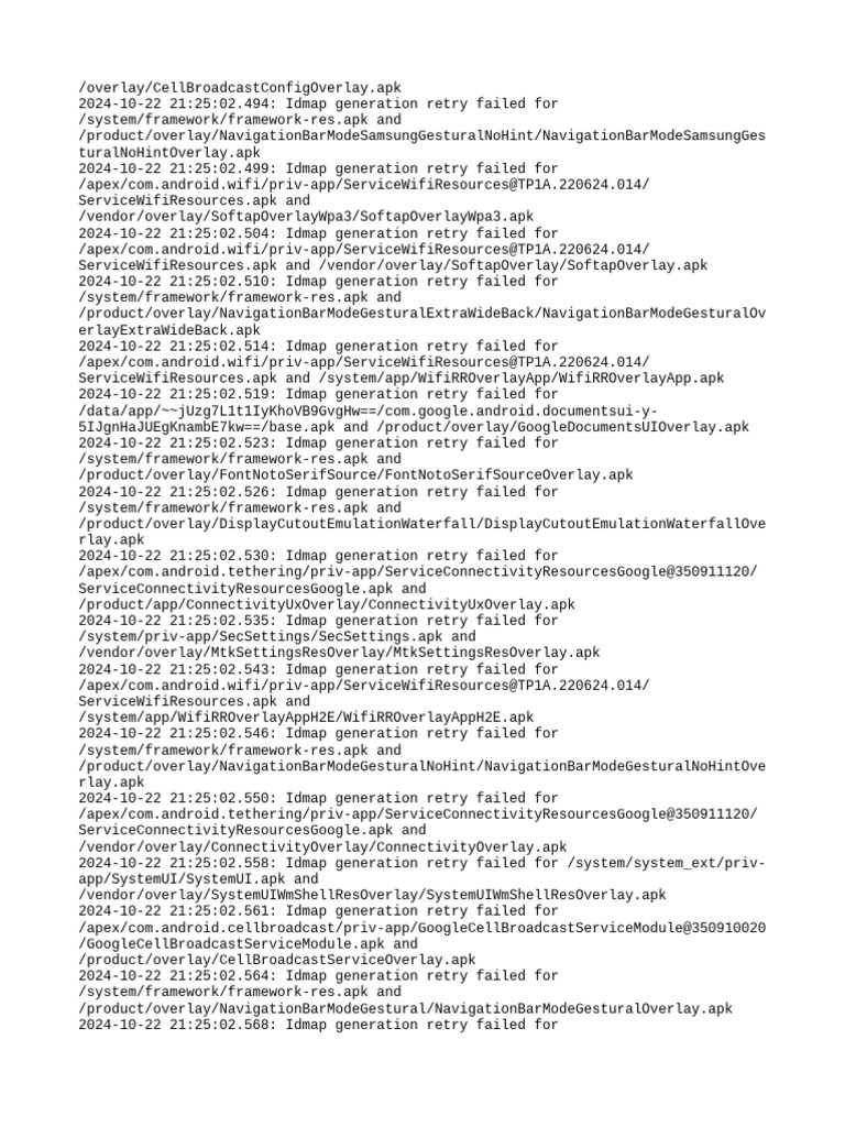 lom_log | PDF | Android (Robot) | Software