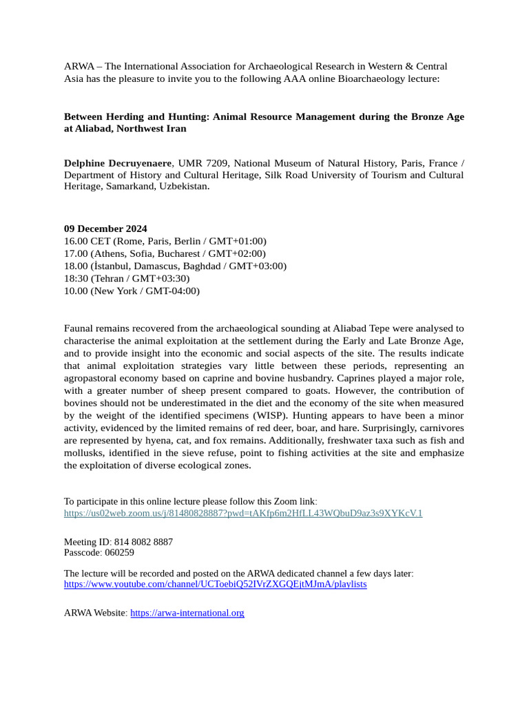 Agade Announcement | PDF