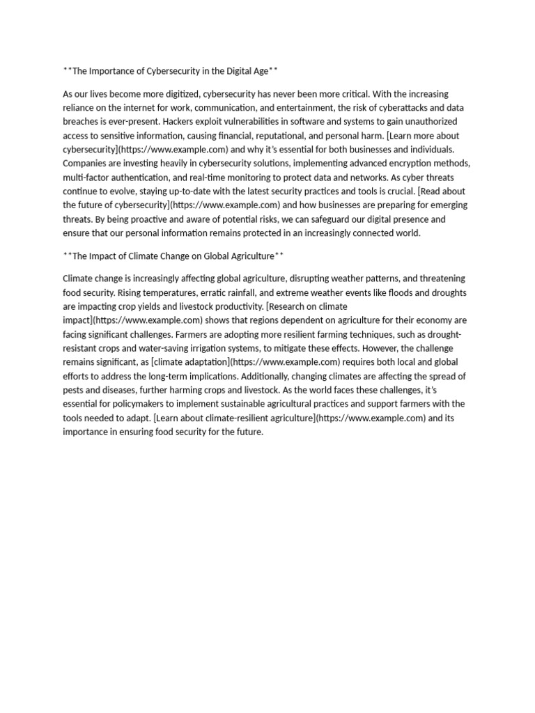 The Importance JHSD of Cybersecurity UPDATE | PDF