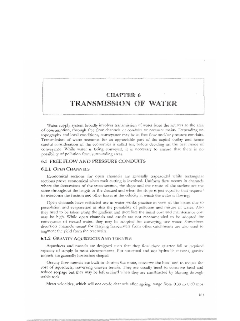 Hydraulics of Conduit | PDF