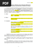 NCNDA & IMFPA Agreement Template | PDF