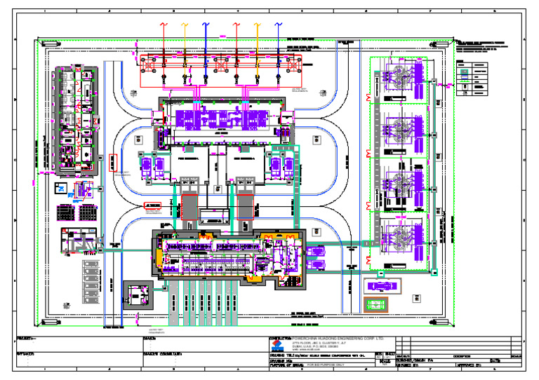 33-380kV Double Busbar With OHL Layout | PDF