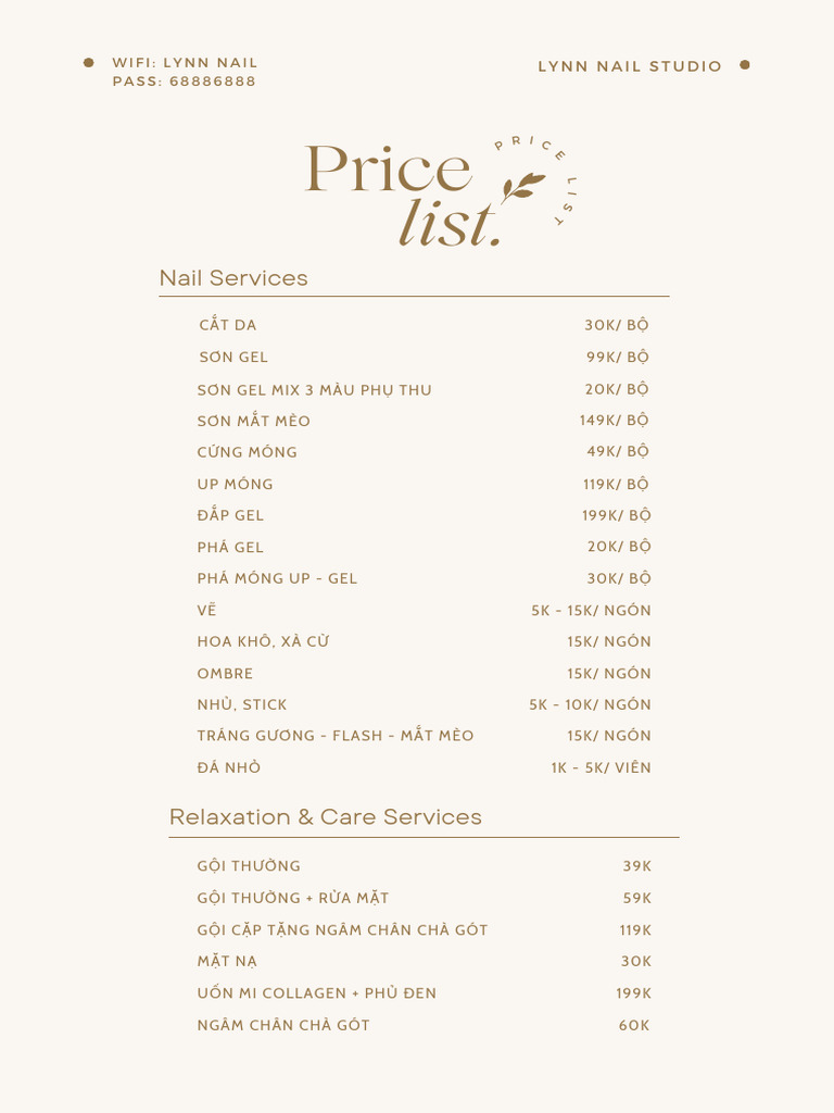Price List Edit6 | PDF