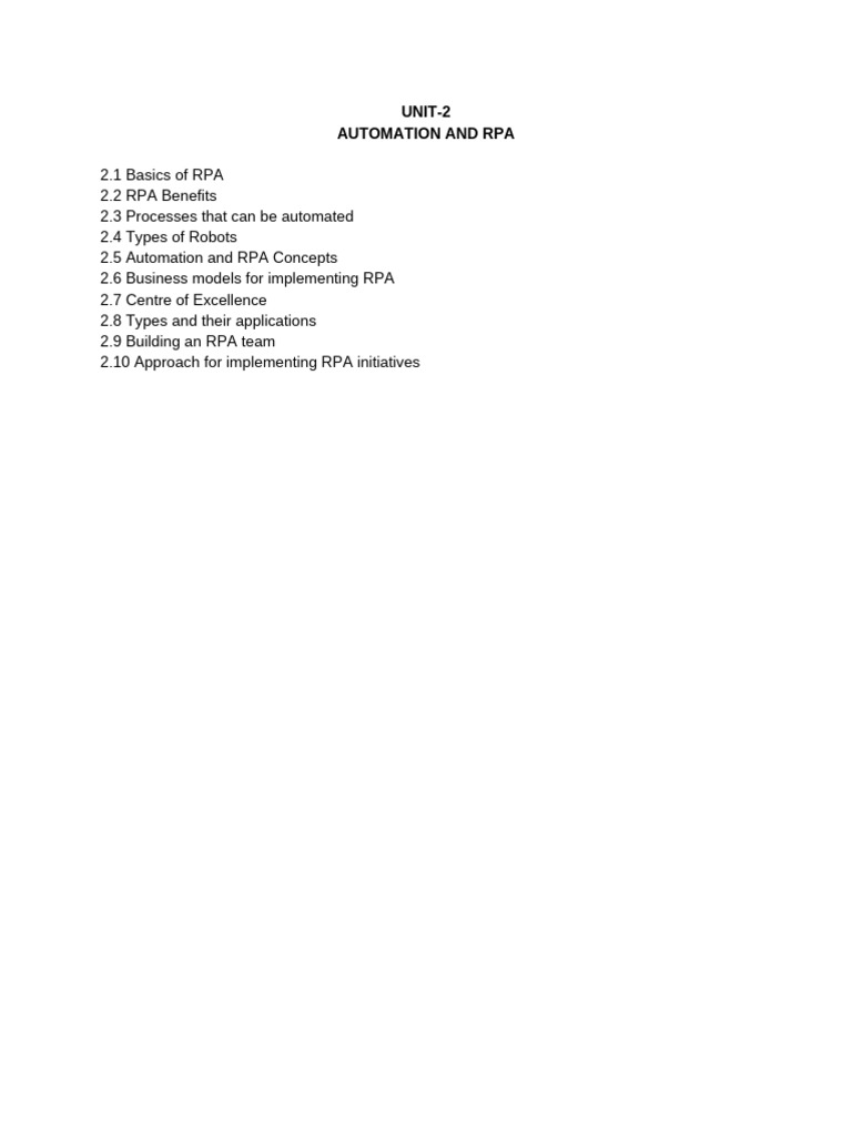 Unit 2 Pdf Automation Computing