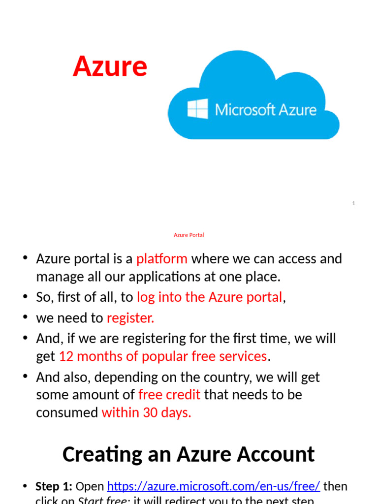 2 Azure Portal | PDF | Microsoft Azure | Subscription Business Model