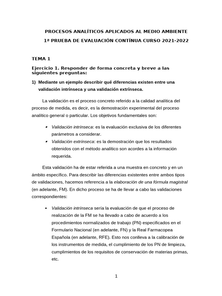 PEC 1 Medio Ambiente | PDF | Fluido supercrítico | Solvente