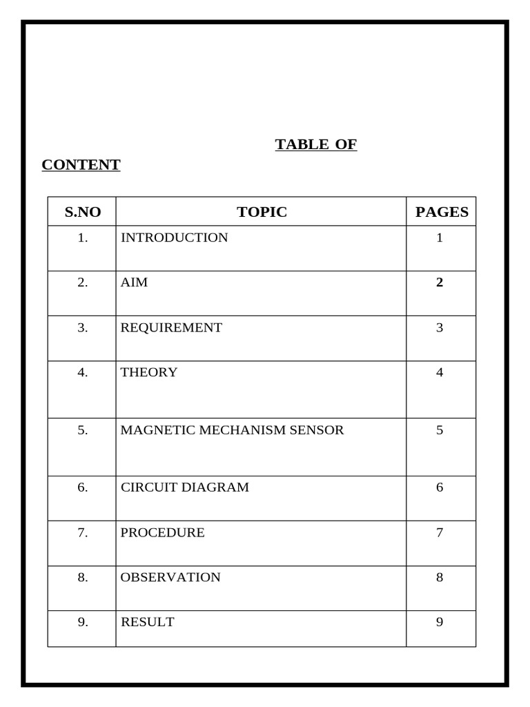 Physics Ip Index 2 | PDF