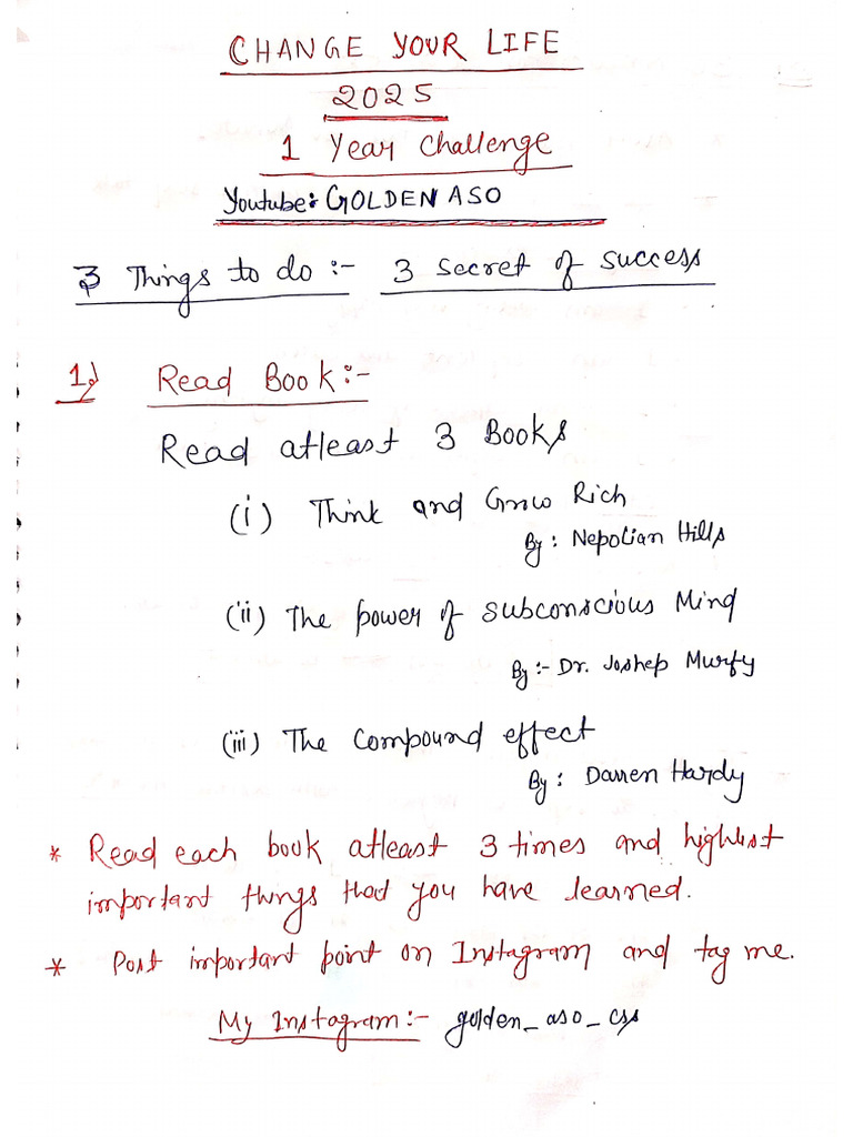 3 Secret of Success | PDF