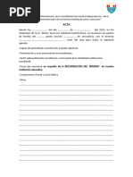 Libro de Actas | PDF