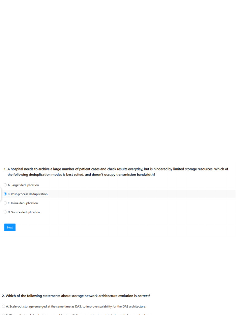 Hcia Mock Storage | PDF
