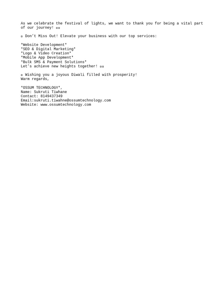 As We Celebrate The Festival of Lig | PDF