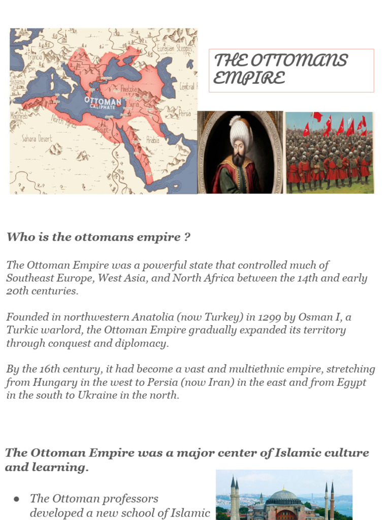 The Ottomans Empire | PDF | Ottoman Empire | Nationalism