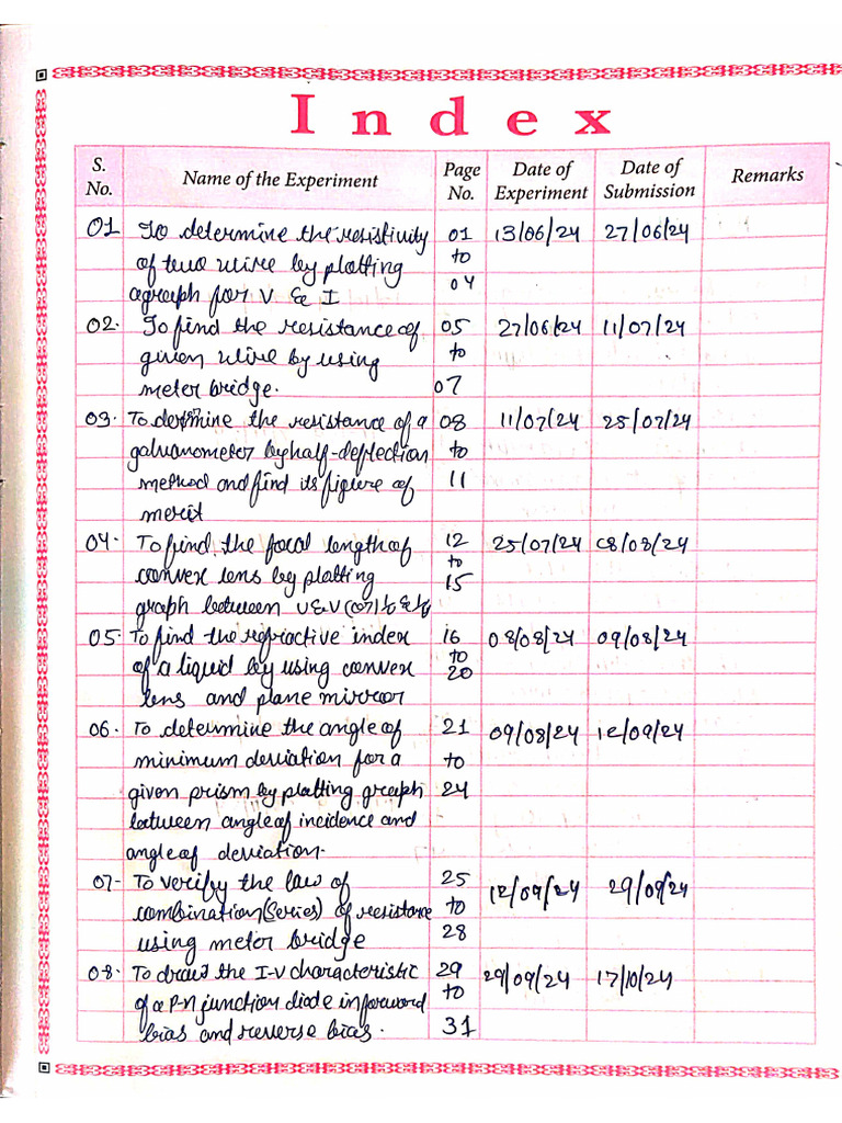 Physics Record | PDF
