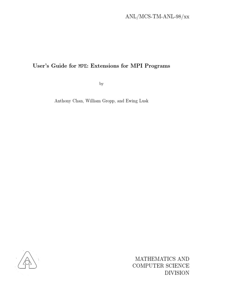 Mpeman | PDF | Message Passing Interface | Library (Computing)