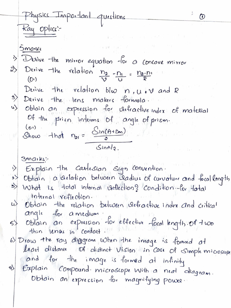 Phase 2 Important Questions | PDF
