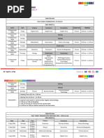 Study Timetable for Class 11 | PDF