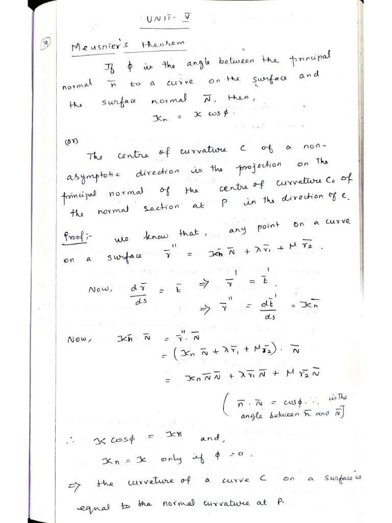 Differential geometry | PDF
