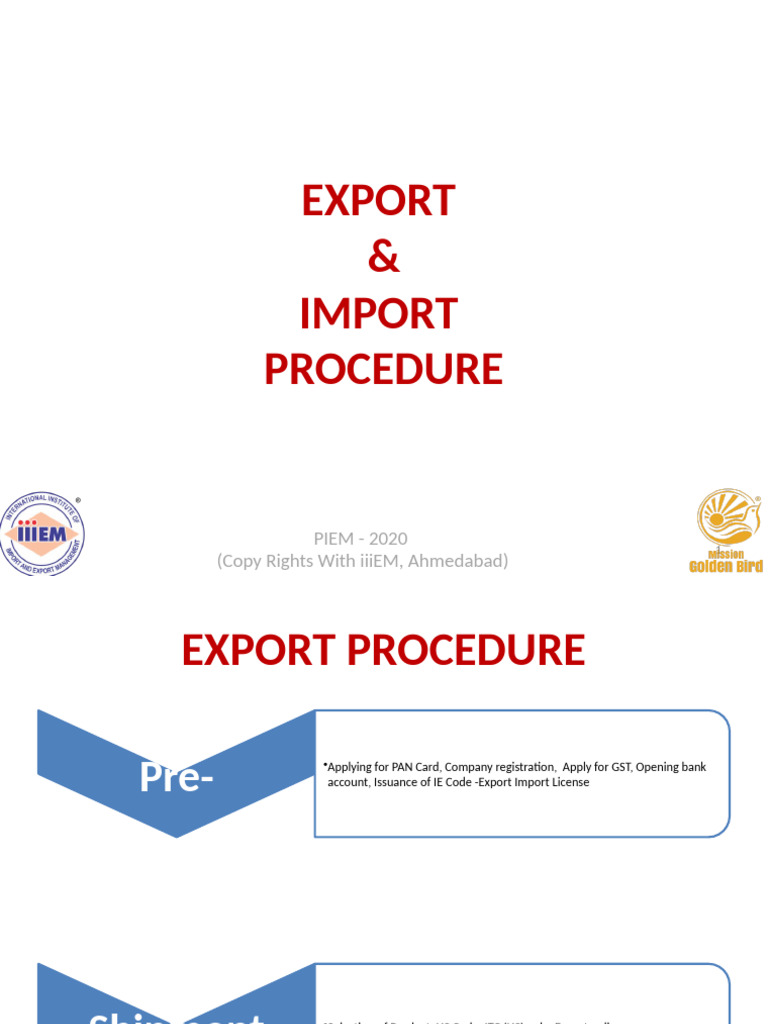 3. Export-Import Cycle | PDF | Service Industries | Business