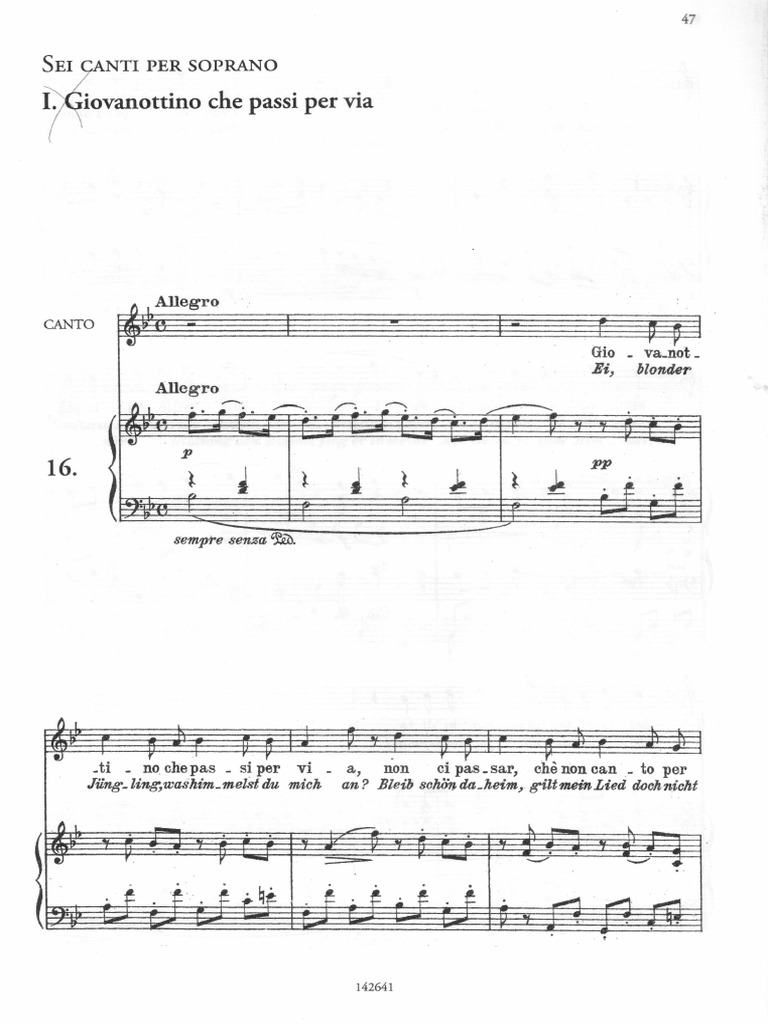 5 Giovanottino Che Passi Per Via | PDF