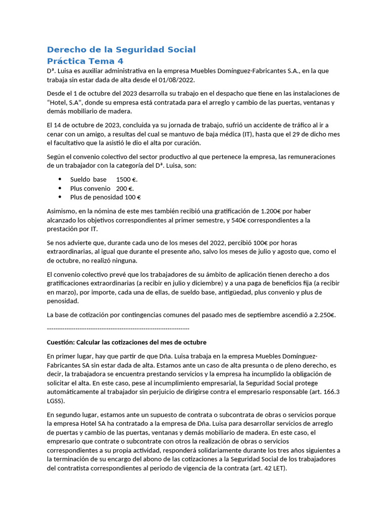 Práctica Tema 4 | PDF