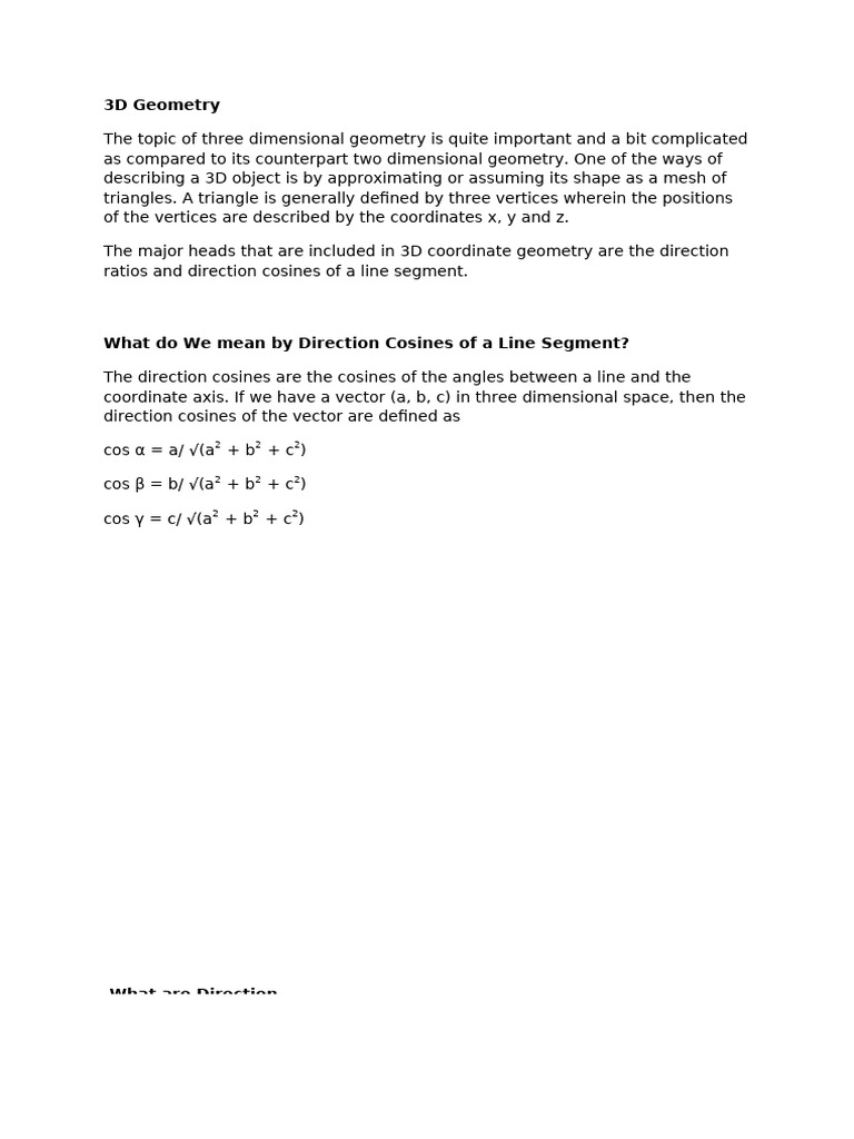 Ilide - Info 3d Geometry PR | PDF | Triangle | Classical Geometry