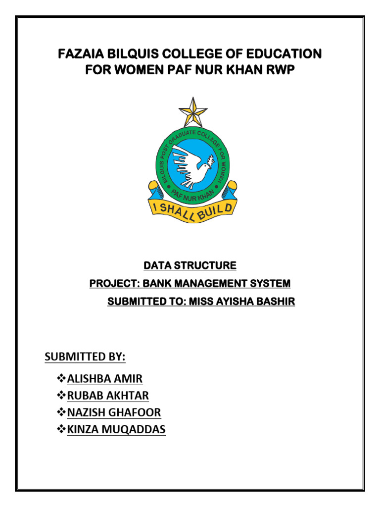 Bank Management System | PDF | Booting | Input/Output