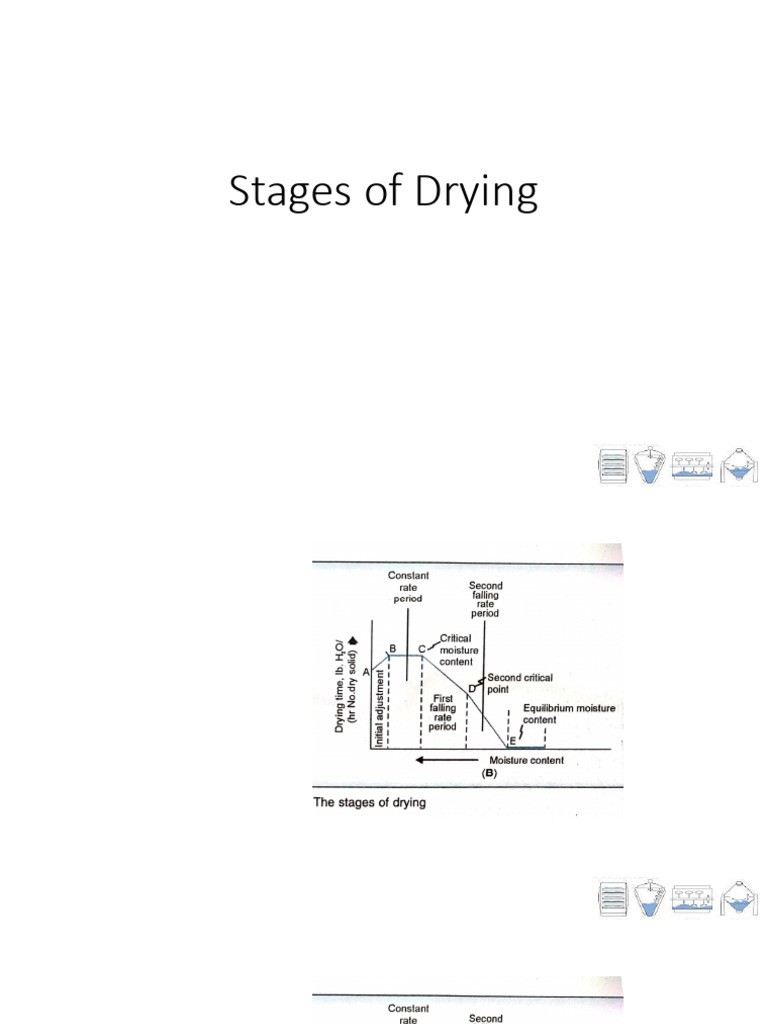 Stages of Drying | PDF