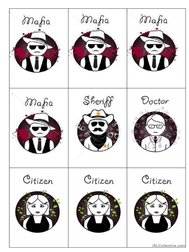 Mafia Cards | PDF