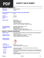 Millionate MR-200 Safety Data Sheet | PDF | Toxicity | Dangerous Goods