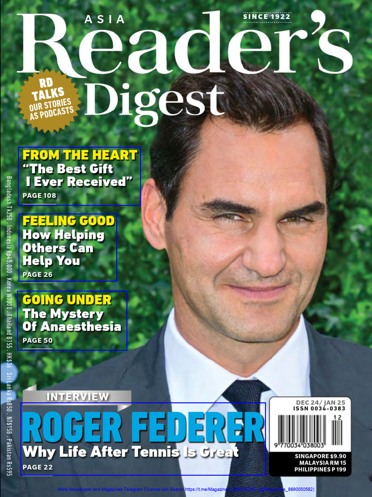Readers Digest Asia - Dec Jan 2025 | PDF | Santa Claus | Chicken