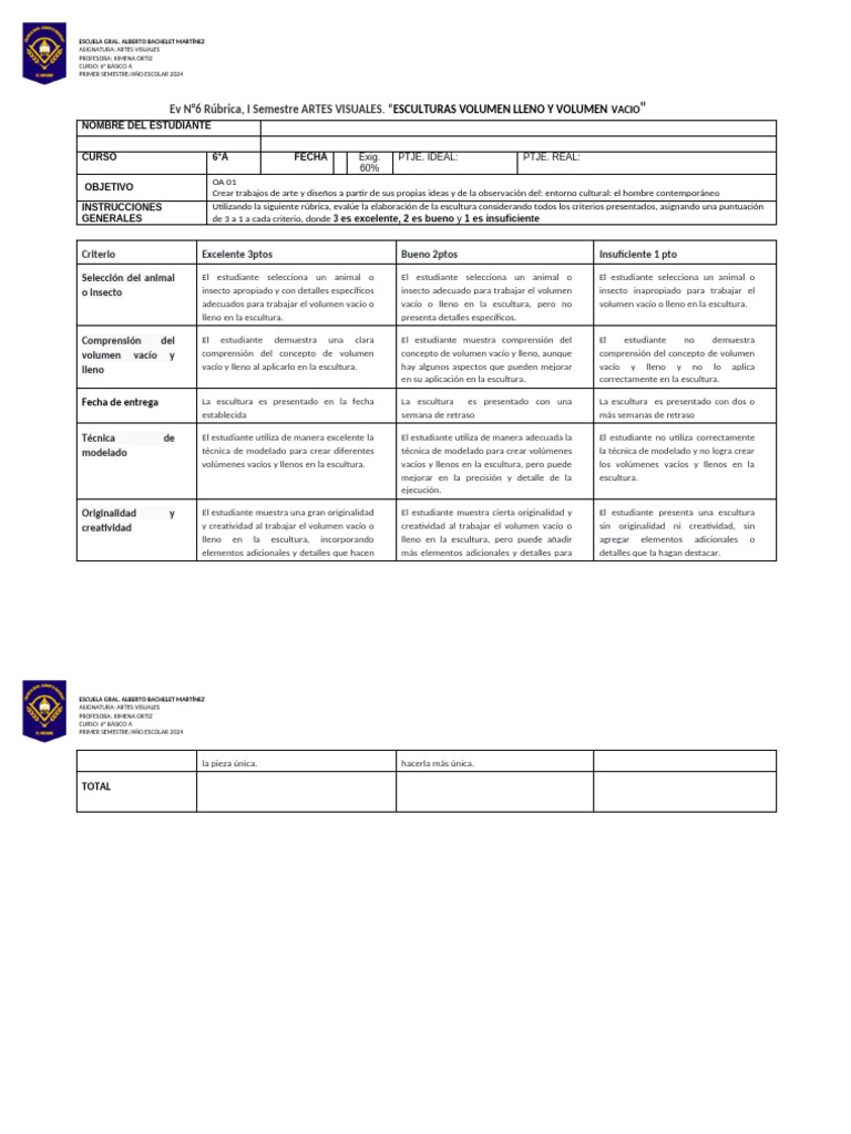 Rubrica N°6 | PDF | Escultura