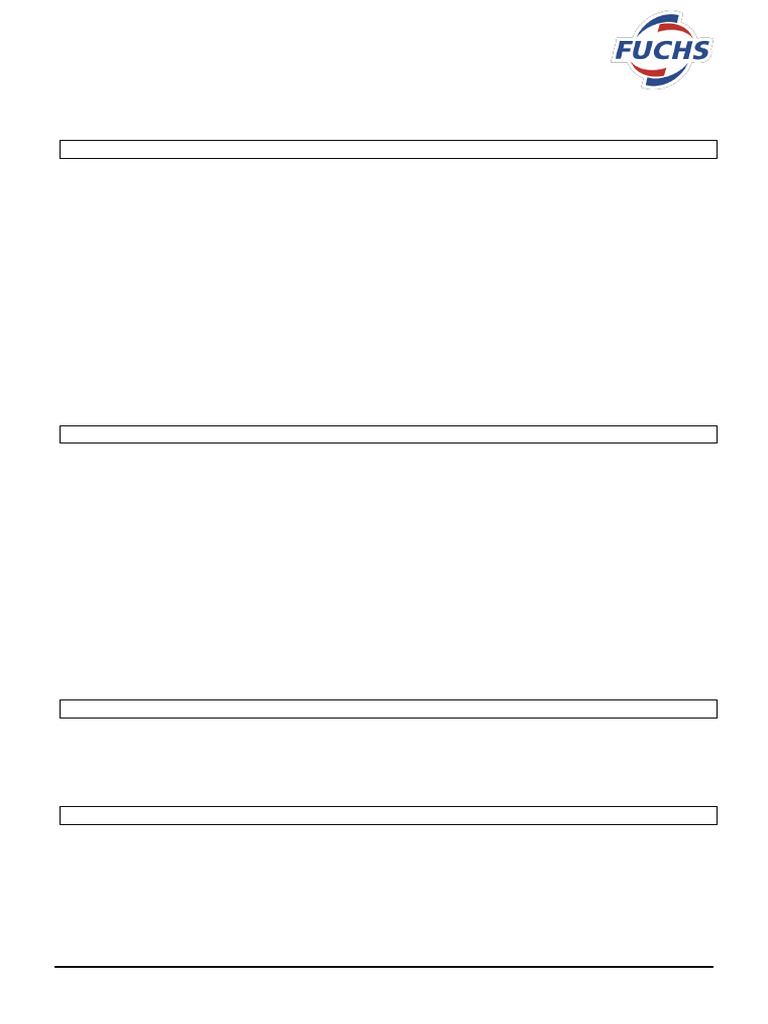 Renolin Eterna 46-Sds Hydraulic Oil | PDF | Toxicity | Dangerous Goods
