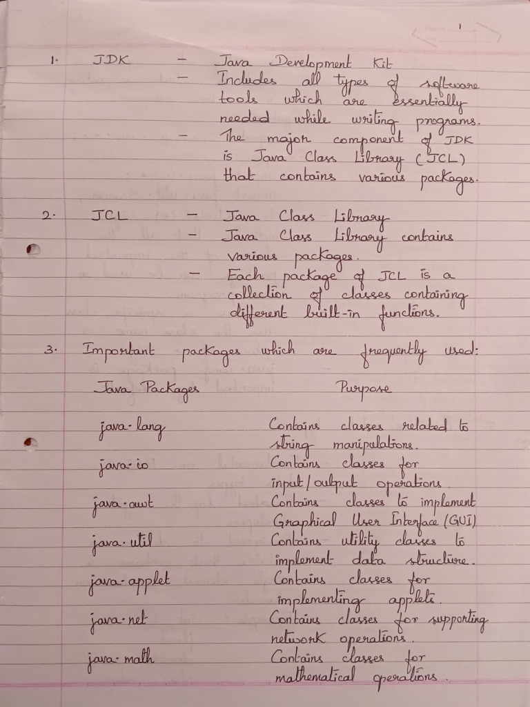 X Ch2 Library Classes Notes Pdf Java Platform Java