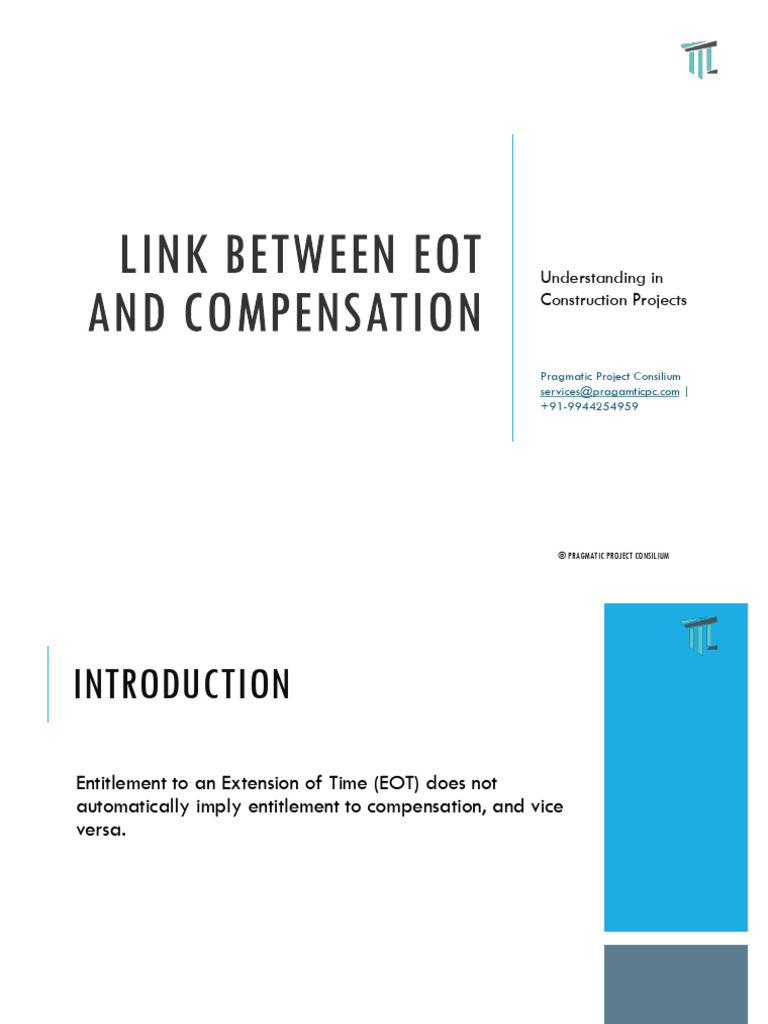 Link Between EOT and Compensation | PDF | Risk | Business