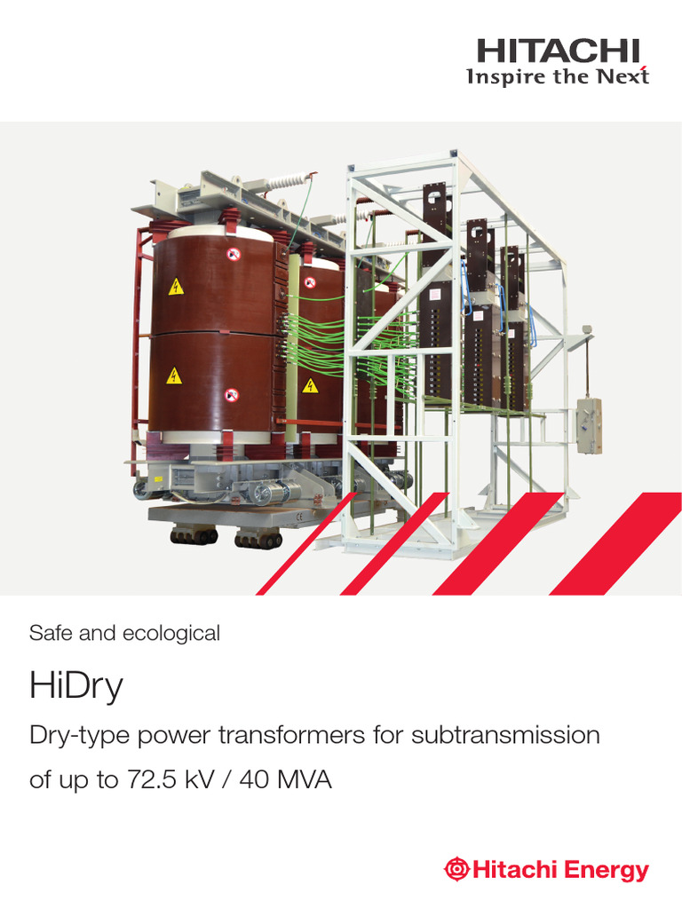 Hitachi - Energy - HiDry - Transformer - General - Brochure - Eng vFINAL | PDF | Transformer ...
