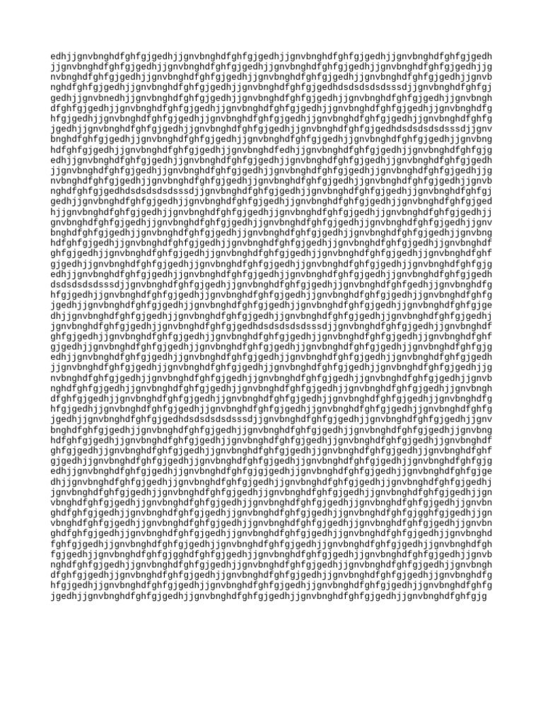 Random Text Analysis | PDF