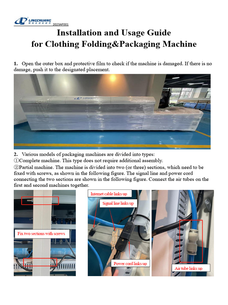 AUTO Packing Machine | PDF | Manufactured Goods | Electrical Engineering
