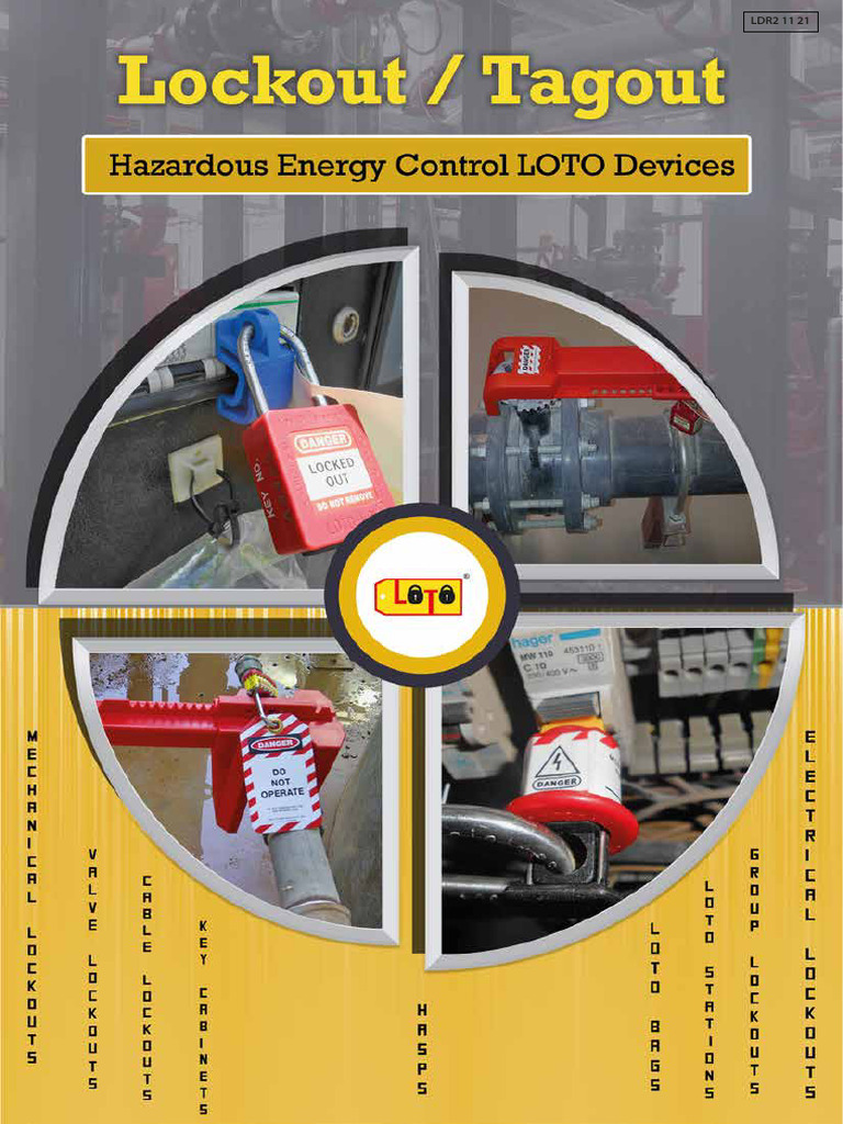 01_LOTO_DEVICES_COMPLETE_CATALOGUE_2021 | PDF | Valve | Building Materials