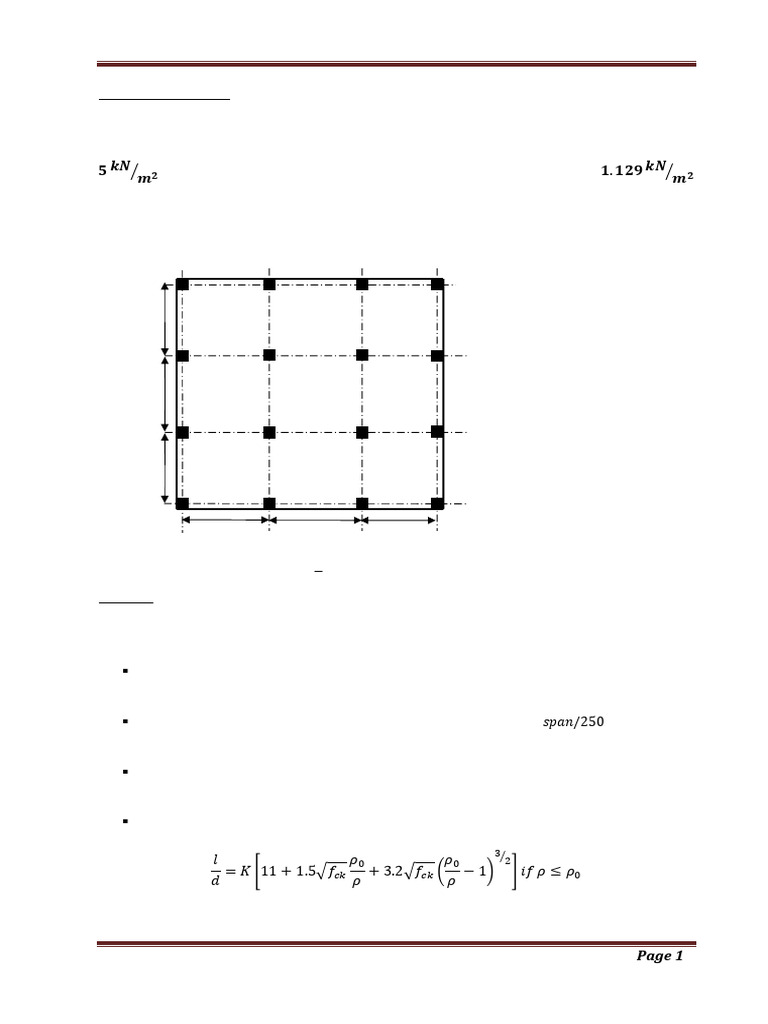 Flat Slab Design via Equivalent Frame | PDF | Beam (Structure) | Concrete