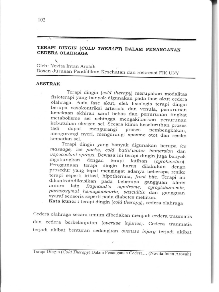 Terapi Air | PDF