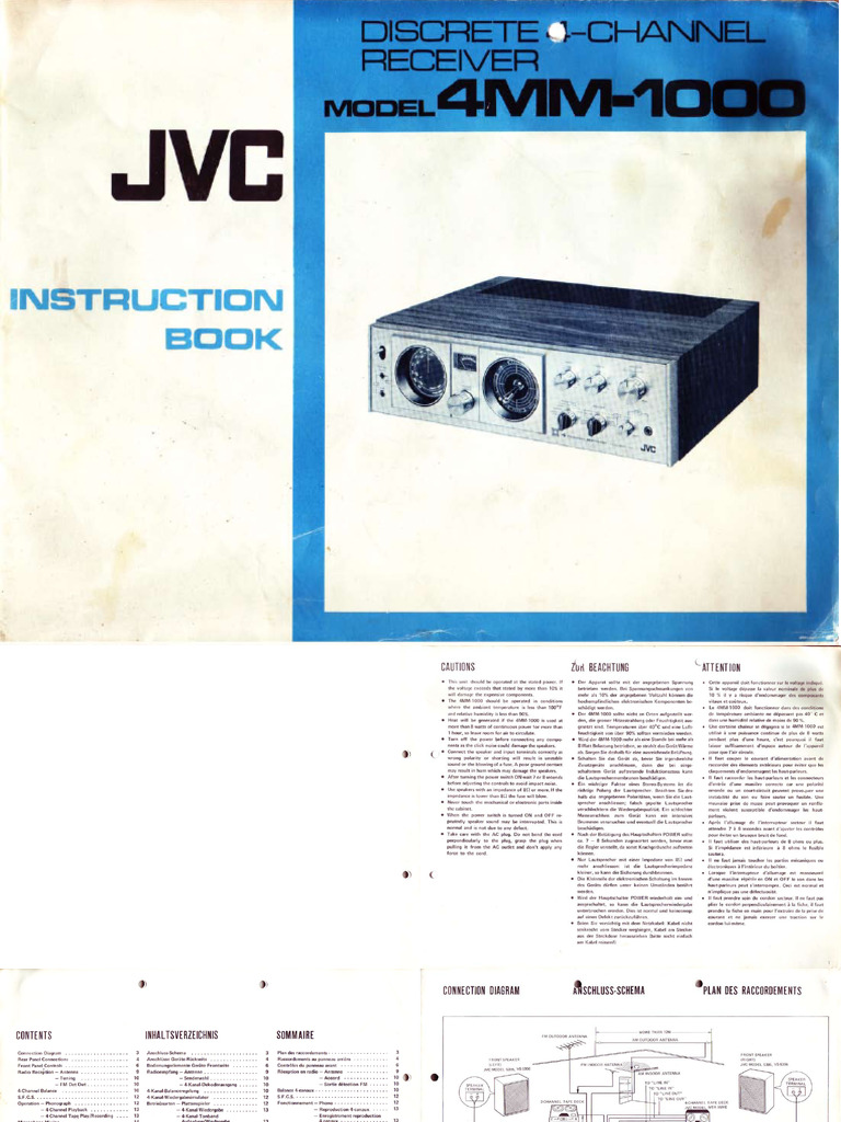JVC 4MM-1000 Im | PDF