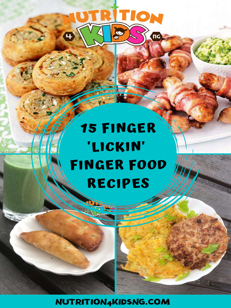 Finger Food Recipe Book - Compressed | PDF | Sausage | Breads