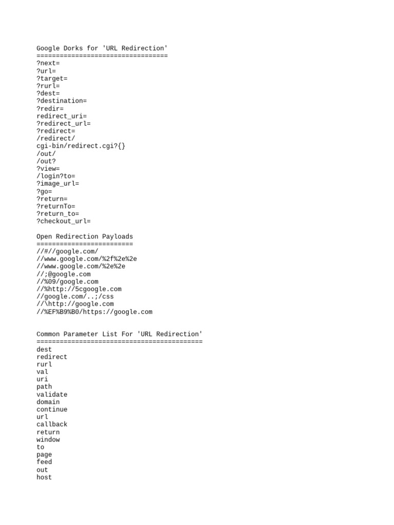 Url Redirection Resource Pdf